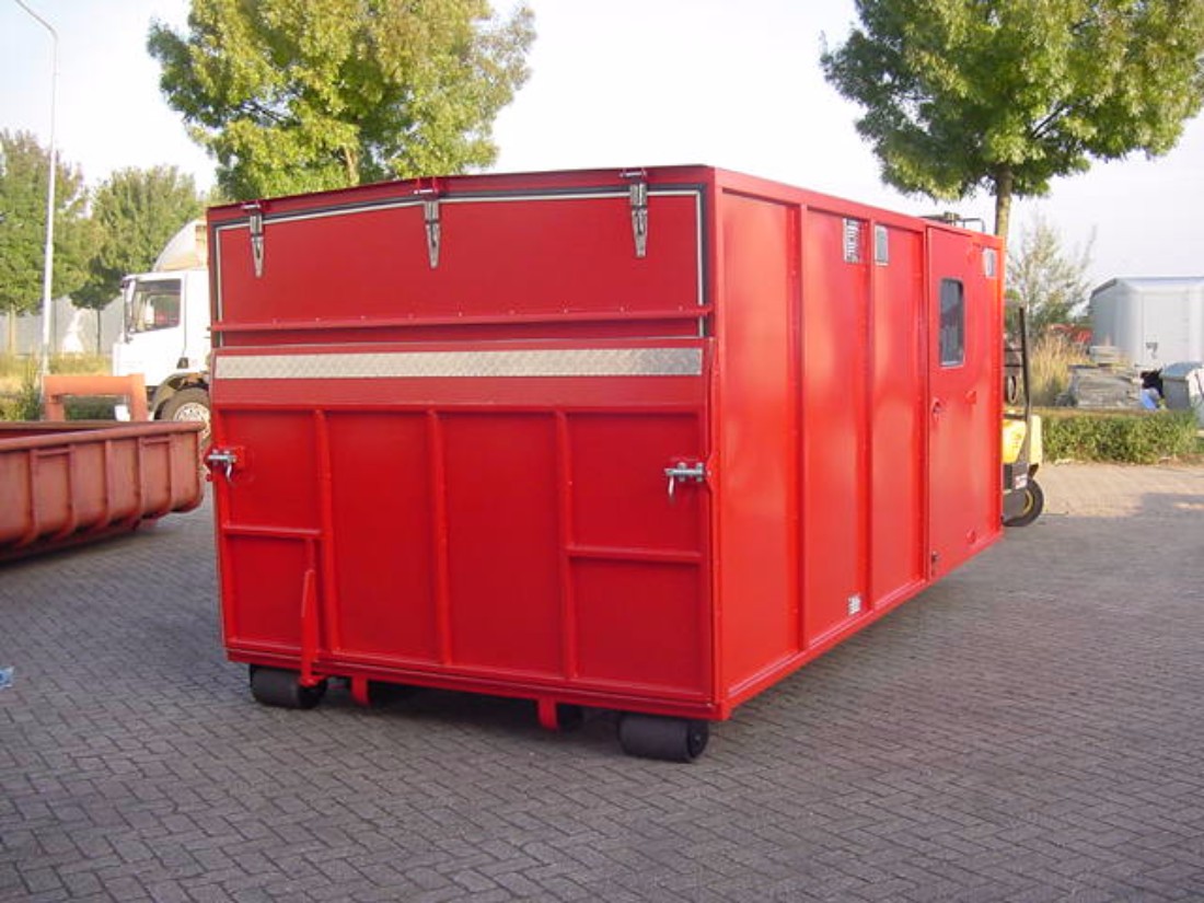 Mollen Container, specialist voor een op maat gemaakte container.